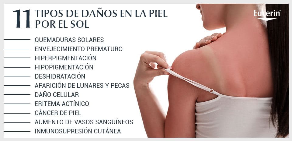 Daños en la piel por el sol que debes conocer | Eucerin®